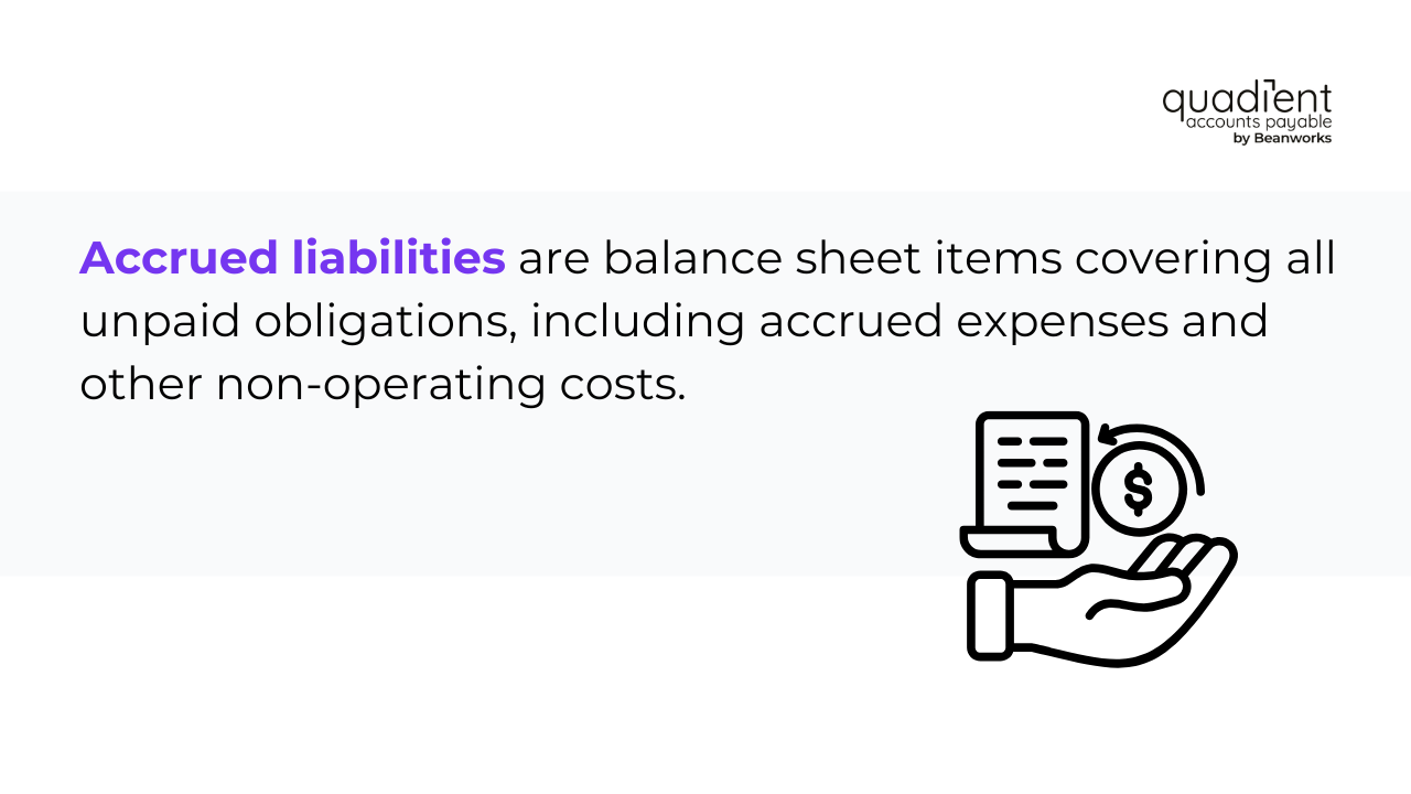 Differences between accrued expenses vs. accounts payable